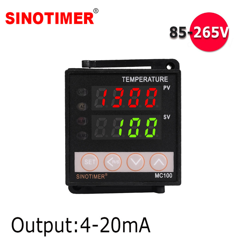 universal analog output 4-20mA thermocouple PT100 input Digital PID temperature controller ...